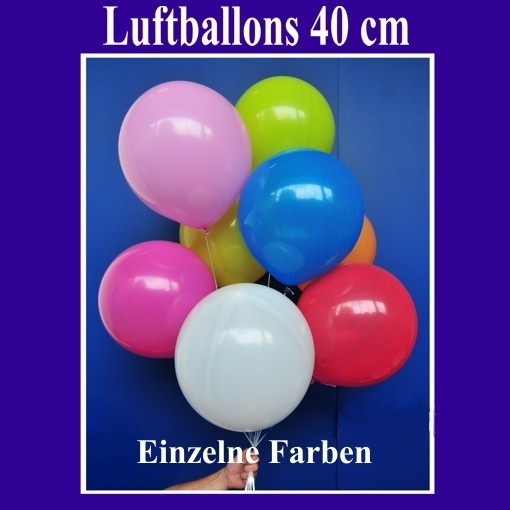 Luftballons Latex 40cm Ø, Dunkelrot, 1000 Stück