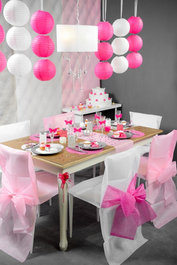 Lampions Pink, 20 cm, 2 Stück - Laternen und Lampions - Festdekoration ...