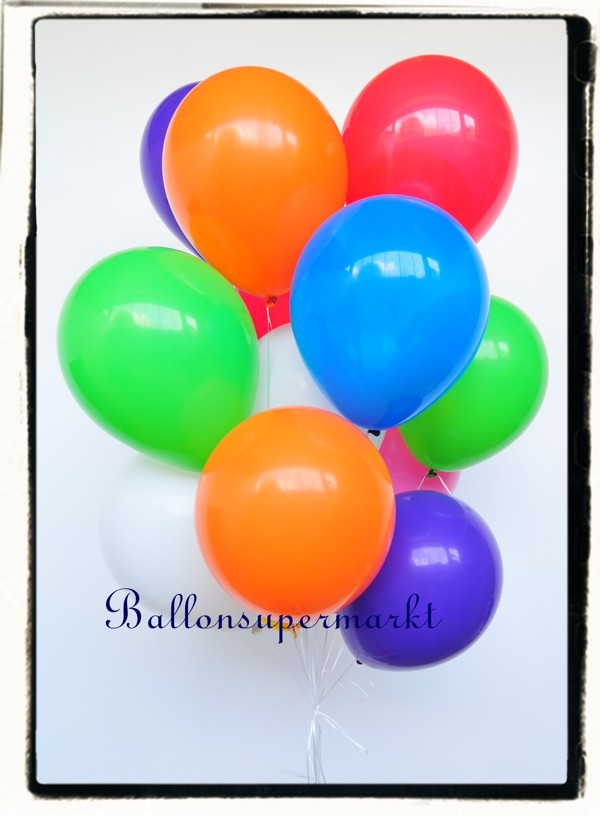 Jumbo Luftballons, Latex 40 x 36 cm Ø, 50 Stück / Farbauswahl - Jumbo ...