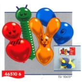 Figurenballons, Luftballons in verschiedenen Formen